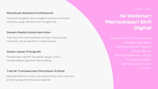 Proposal Program Woman UpSkill Indonesia (WUI) | PDF