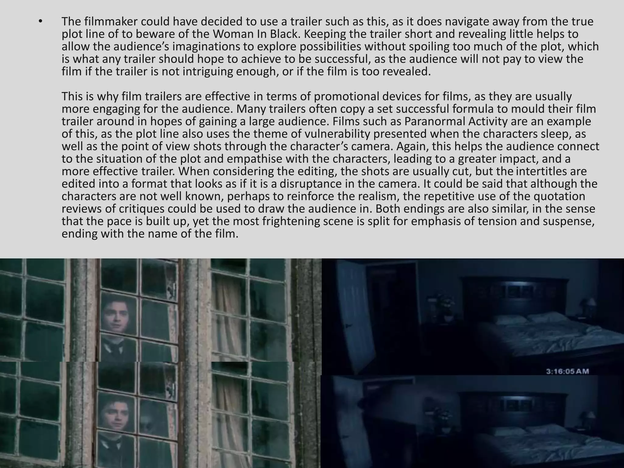 The Woman In Black Presentation | PPTX