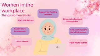 Women rights at work place/ Women at work | PPTX