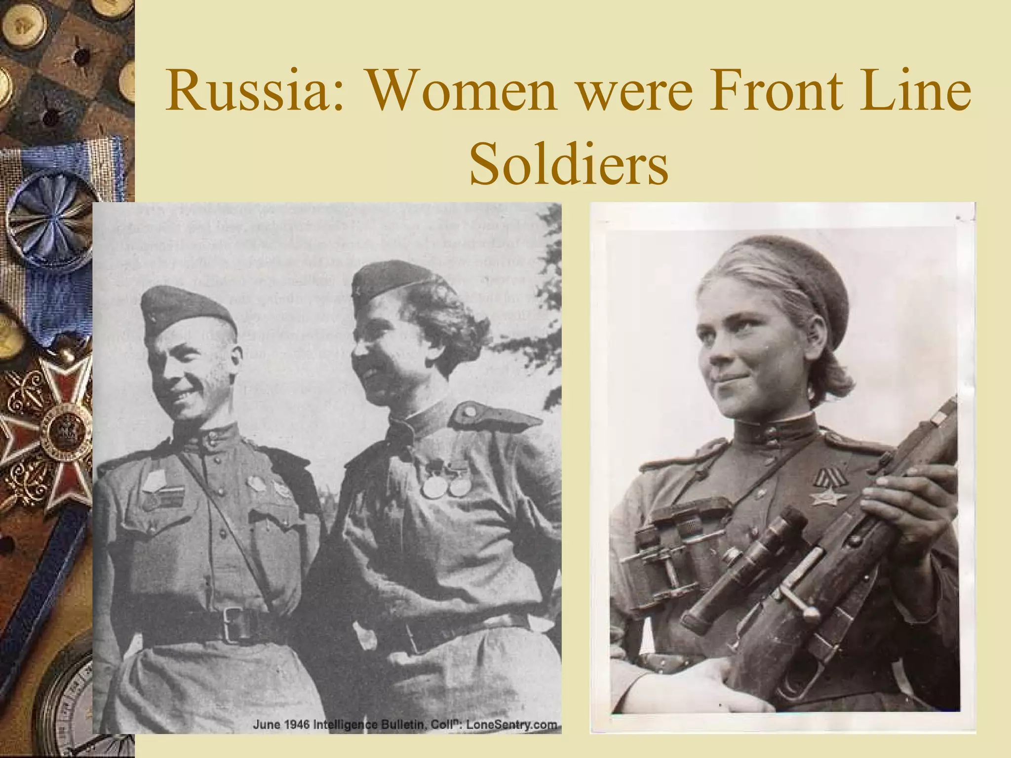Women at War - WWII | PPT