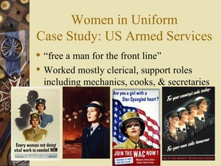 Women at War - WWII | PPT