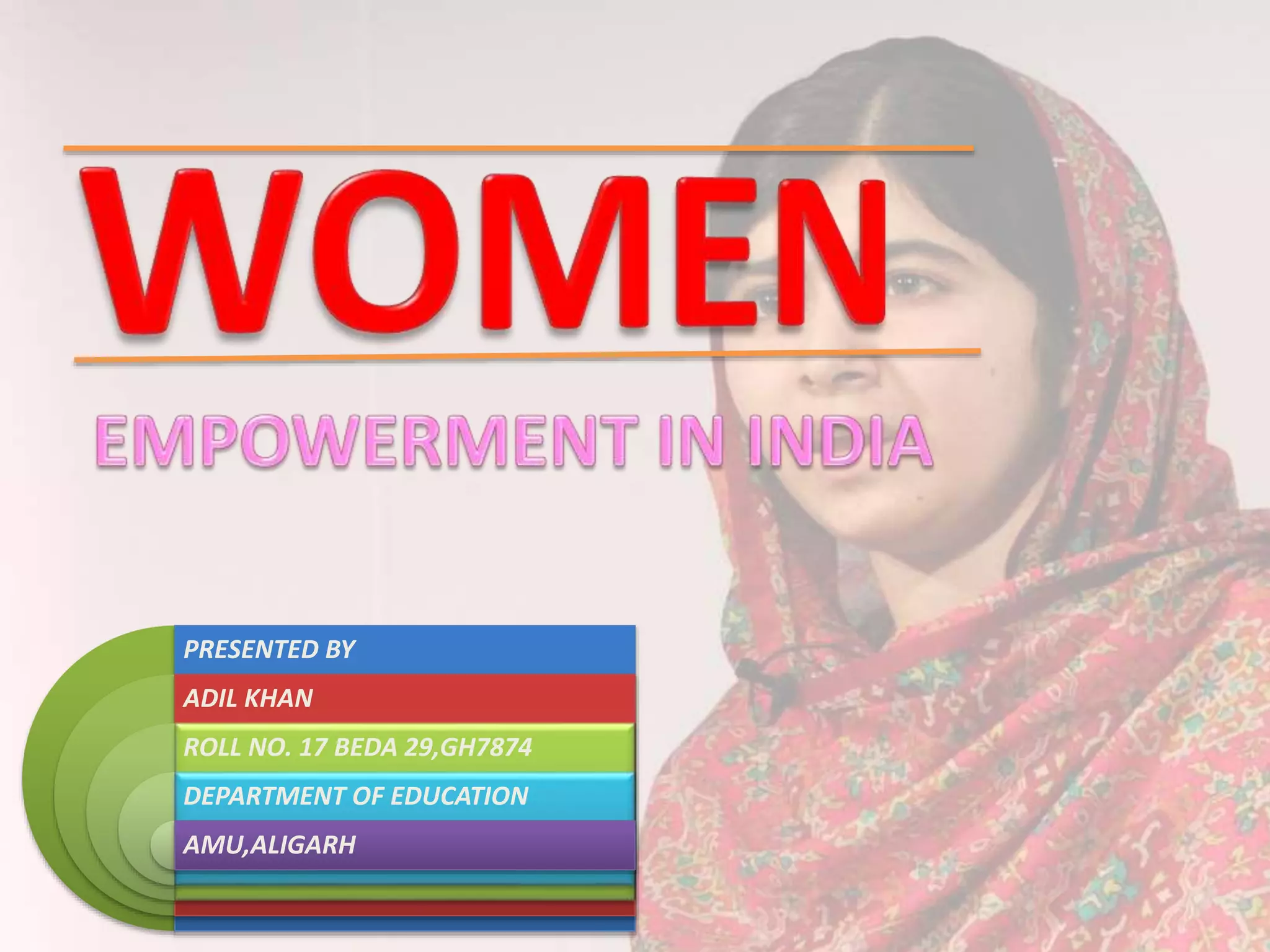 Women empowerment in INDIA | PPTX