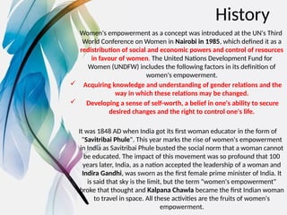 Women-empowerment-in the continent of Asia | PPTX