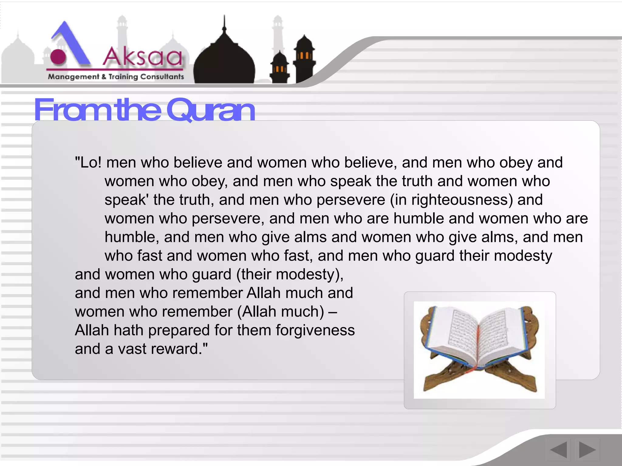 Women In Islam | PPT