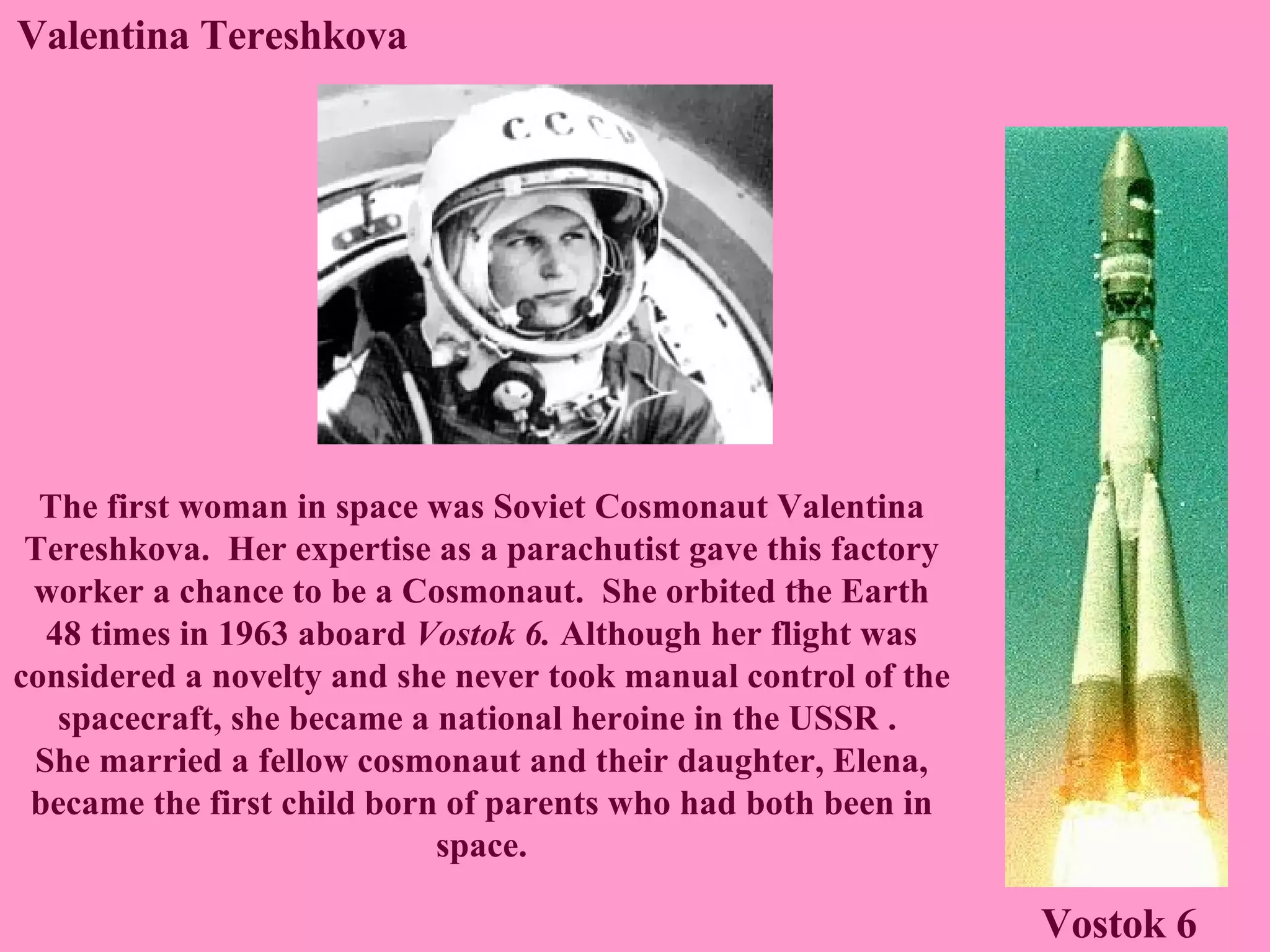 Women in Space | PPT