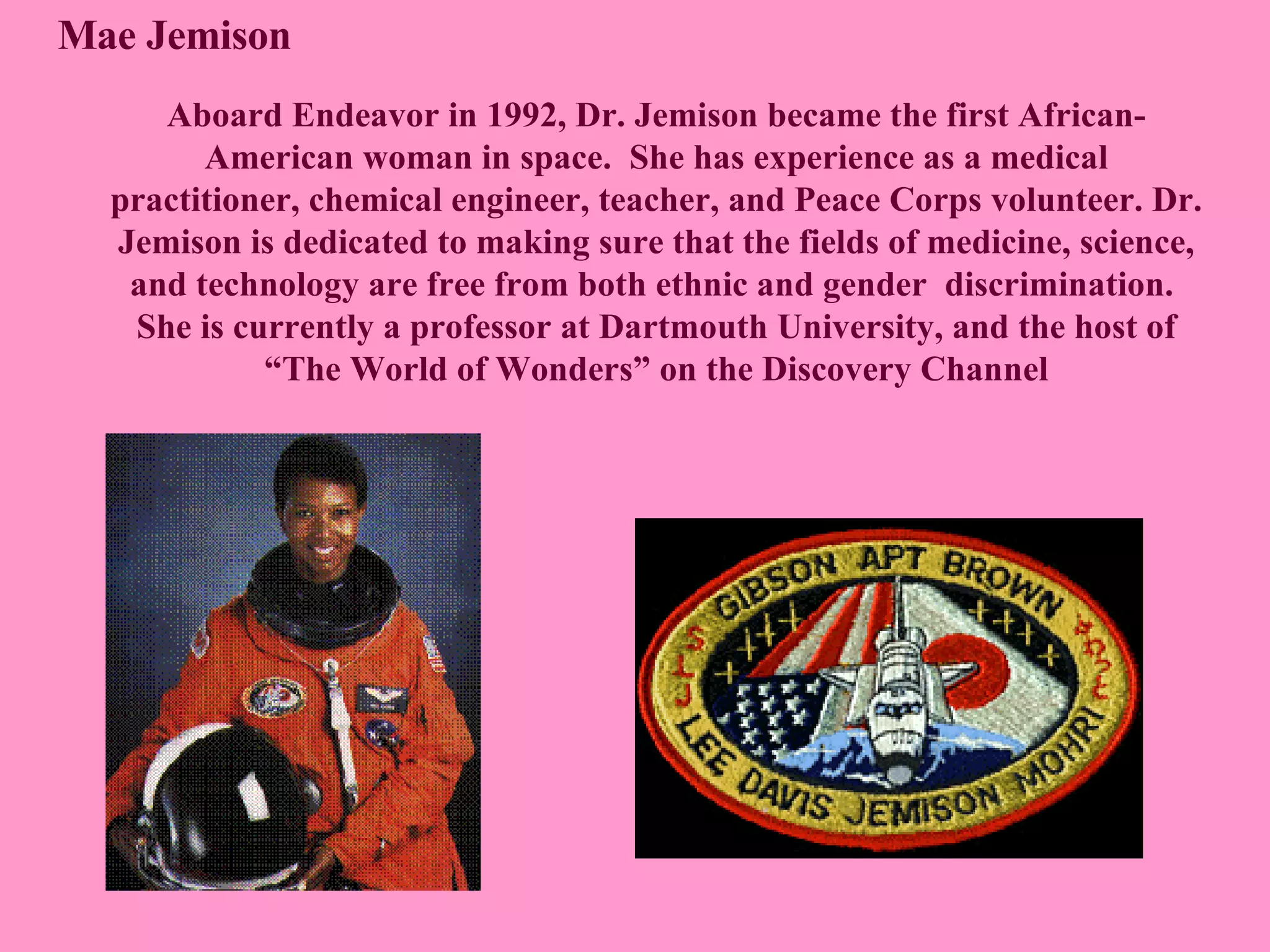 Women in Space | PPT