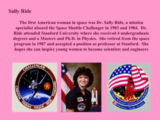 Women in Space | PPT