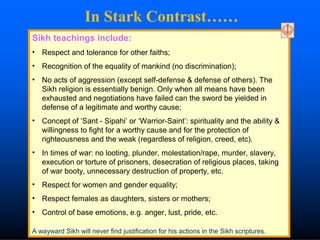 Women in Sikhism and Islam | PPS
