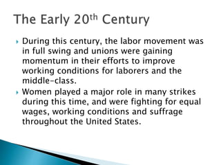 Women - 1913 paterson silk strike | PPTX