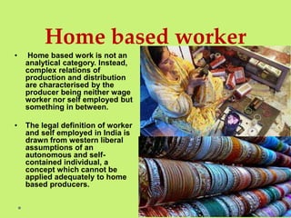 Women and childrens_work_in_the_unorgani | PPT