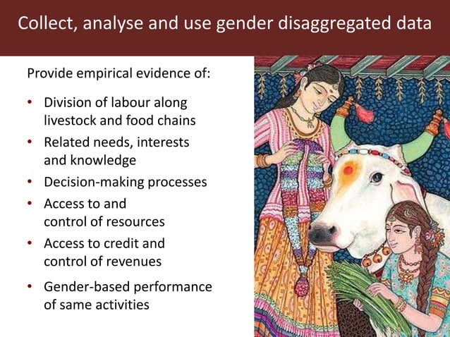 Women and livestock: Why gender matters are big matters | PPT