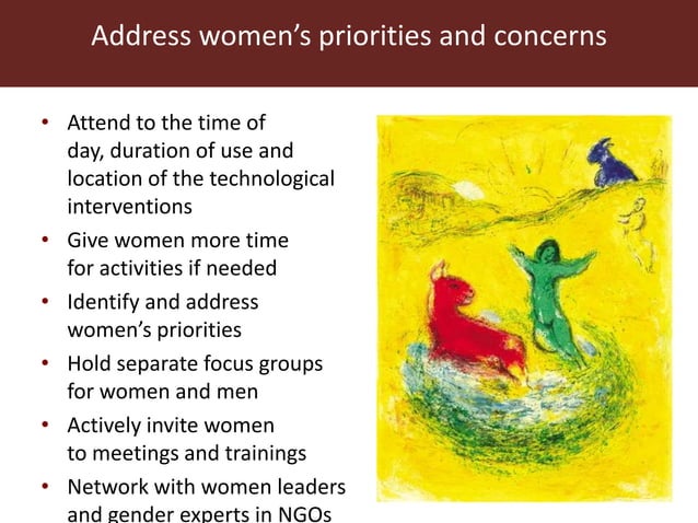 Women and livestock: Why gender matters are big matters | PPTX