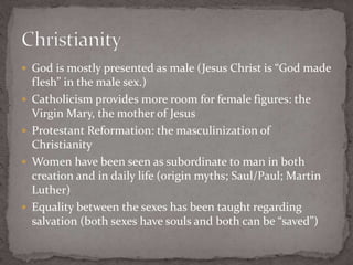 POWERPOINT: Women and Religion Week 12 | PPTX
