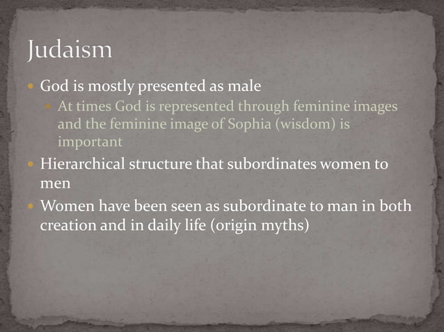 POWERPOINT: Women and Religion Week 12 | PPTX