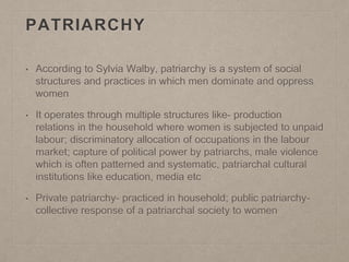 Women and society | PPTX