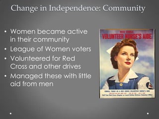 Women and world war two presentation | PPTX