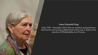 Women architects | PPTX