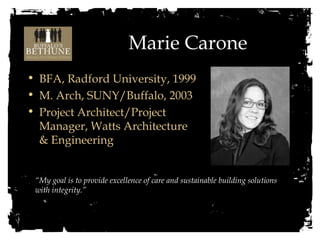 Bethune's Daughters: Women Architects from Buffalo, NY | PPT