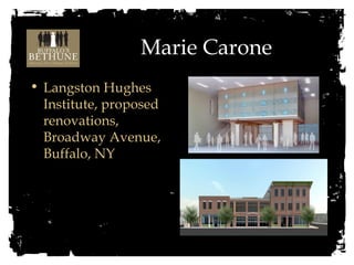 Bethune's Daughters: Women Architects from Buffalo, NY | PPT