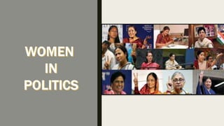 Women as decision makers | PPTX