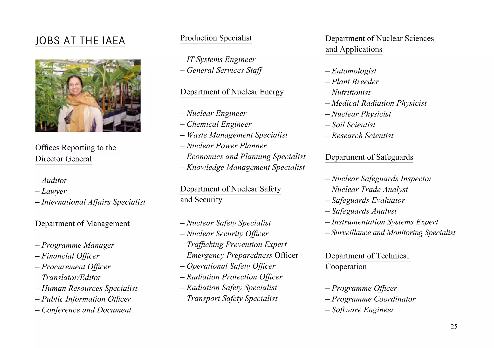 Women At IAEA - On Screen Version 06 Sept 2010 | PDF