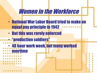 Women at Work | PPT