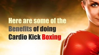 Women cardio kick boxing | PPTX