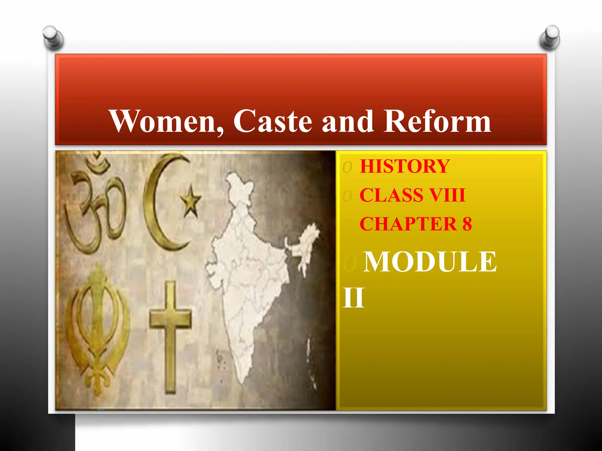 WOMEN_CASTE_REFORM_CLASS-8.pptx.women.caste | PPTX