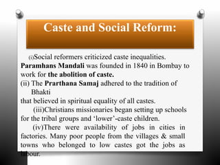 WOMEN_CASTE_REFORM_CLASS-8.pptx.women.caste | PPTX