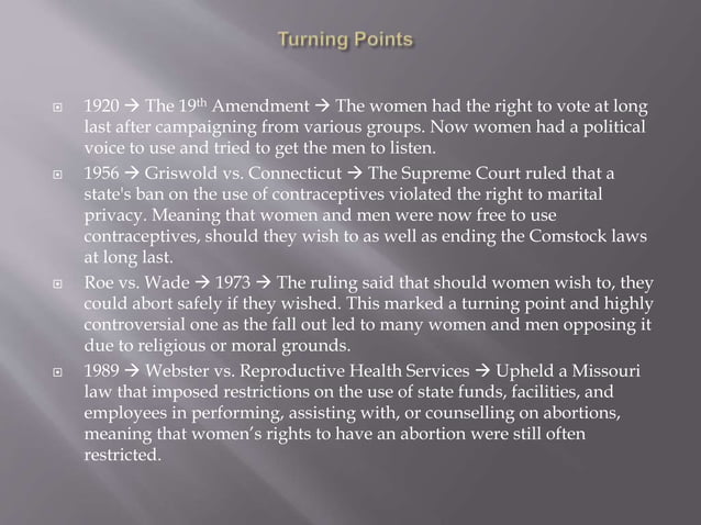 Women civil rights (1865 – 1992) | PPTX