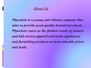 Women clothing store | PPT