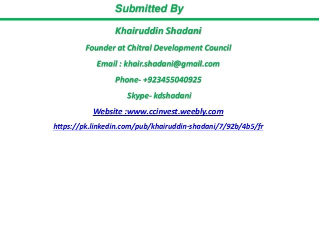 Women Craft- Chitral Development Council