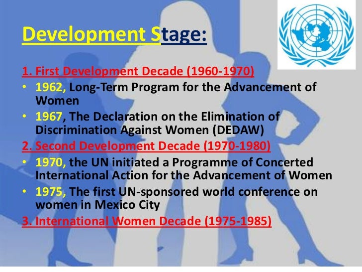 Women, development and the United Nations