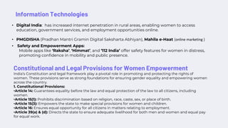 Women Development and Women Empowerment; Programs for Women Development ...