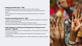 Women Development and Women Empowerment; Programs for Women Development ...