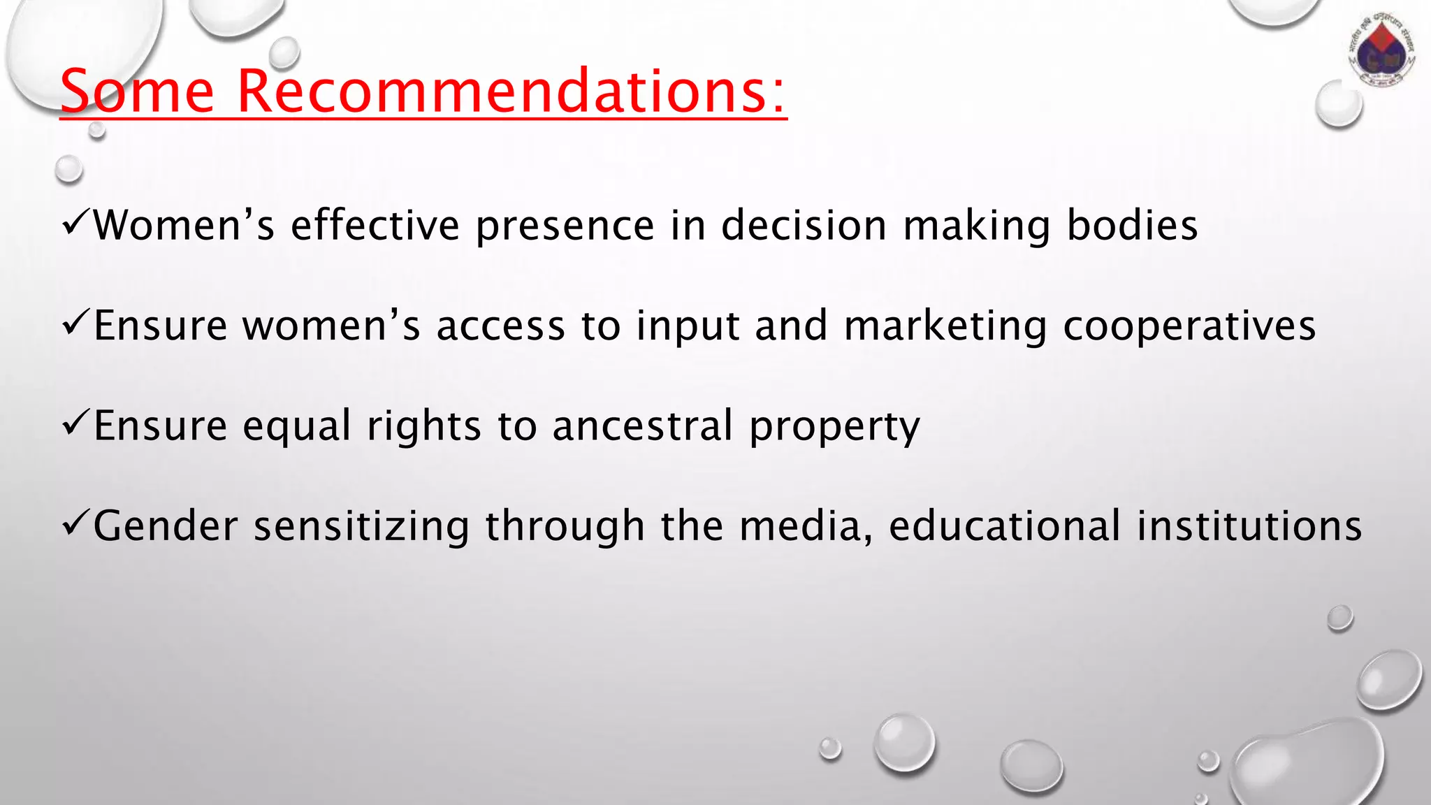 Women development programmes of india | PPTX