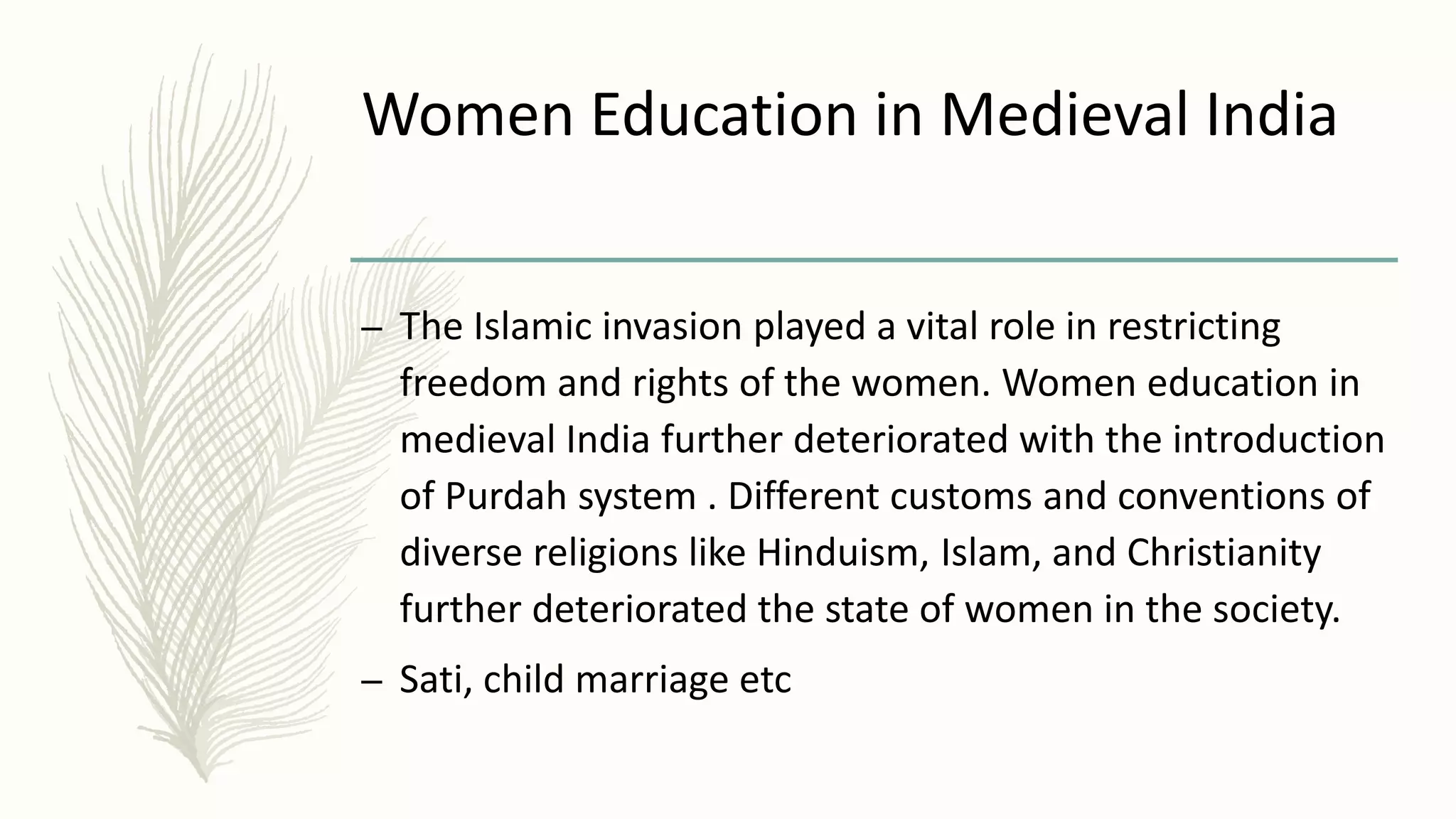 Women education | PPTX