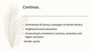 Women education | PPTX