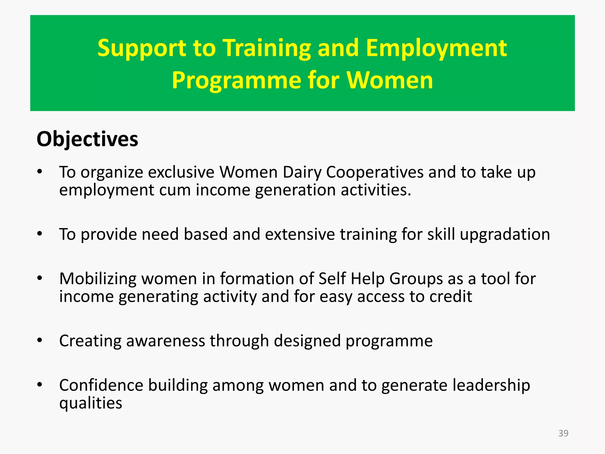 Women empowerment through livestock production | PPTX