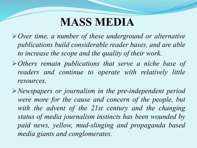 role of mass media in women empowerment | PPTX