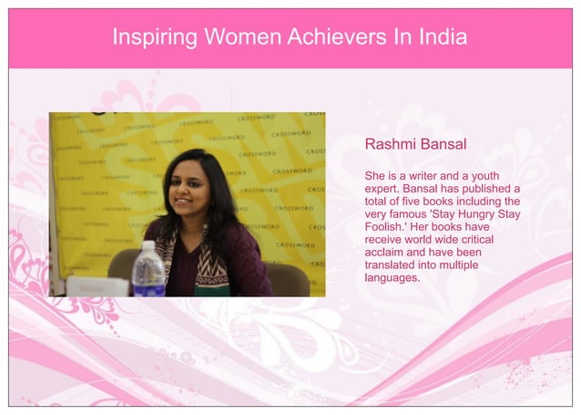 Inspiring Women Achievers In India | PDF | Tennis | Sports