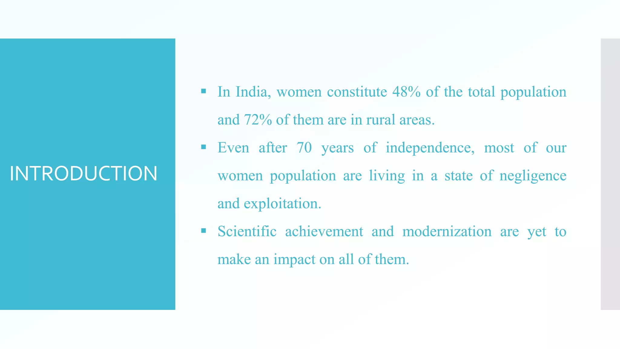 Women Empowerment & Economic development in India | PPTX