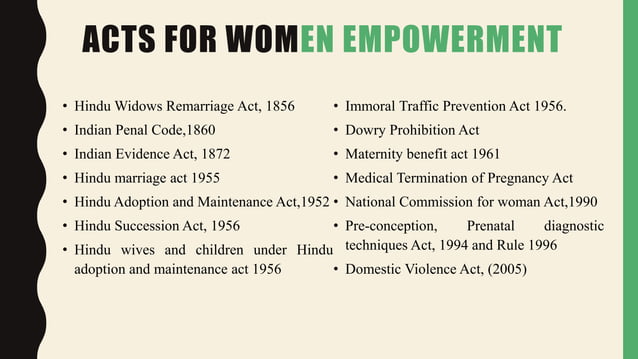 Women empowerment.ppt | Hinduism | Religion & Spirituality