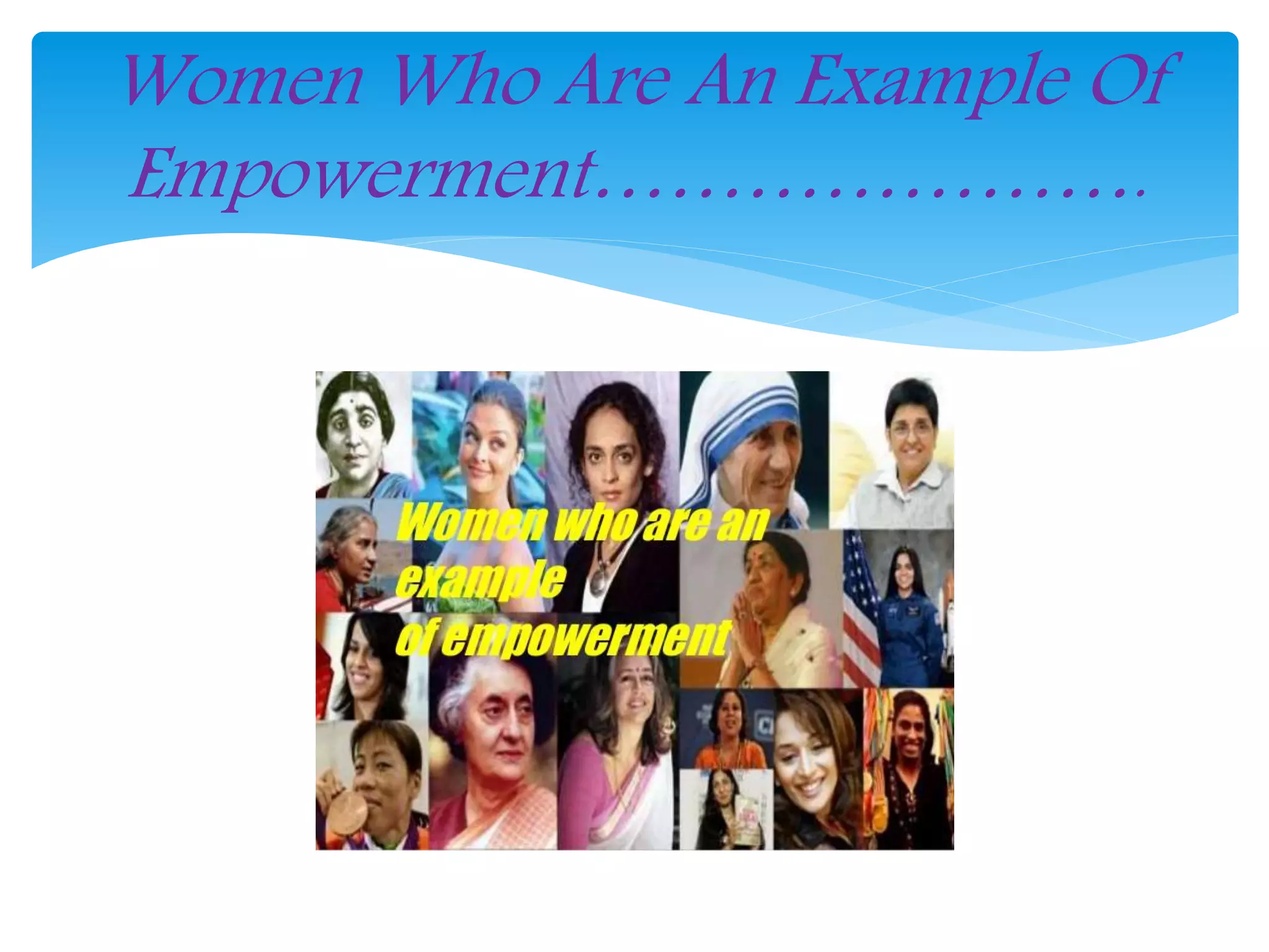 Women empowerment | PPT