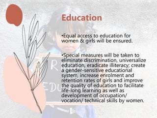 Women empowerment | PPTX