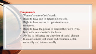 WOMEN EMPOWERMENT(PRINCIPLES & GOVT SCHEMES).pptx
