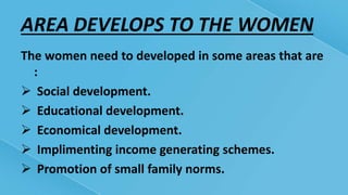 Women empowerment | PPTX