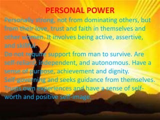 Women empowerment | PPTX