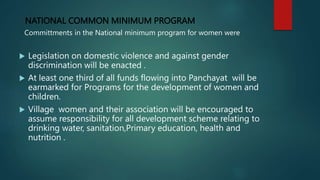 women empowerment main teaching.pptxbsc nursing | PPT