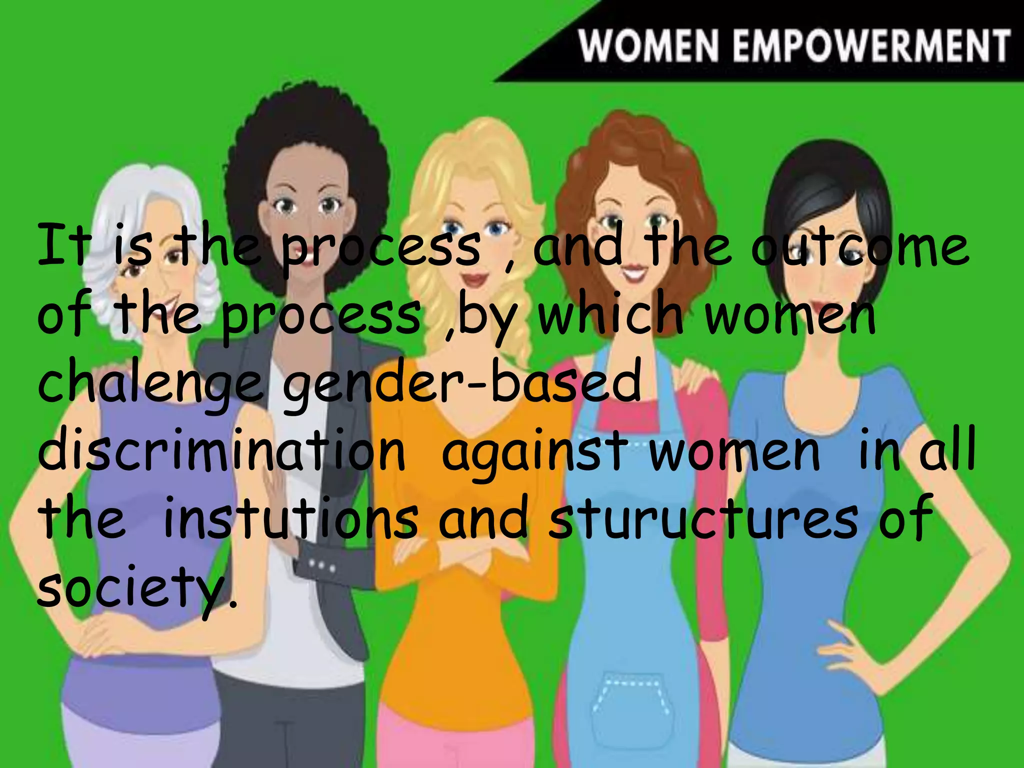 Women empowerment ppt | PPT